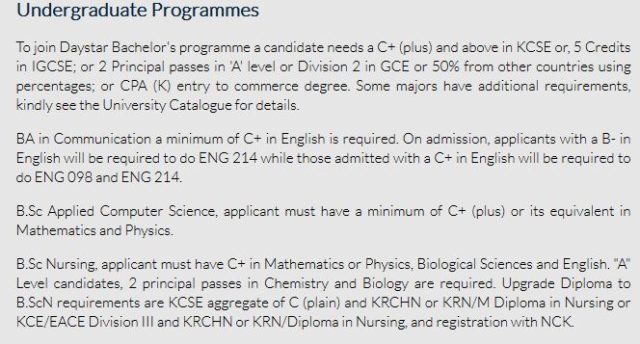 Universities That Accept Igcse Certificate In Kenya Venas News