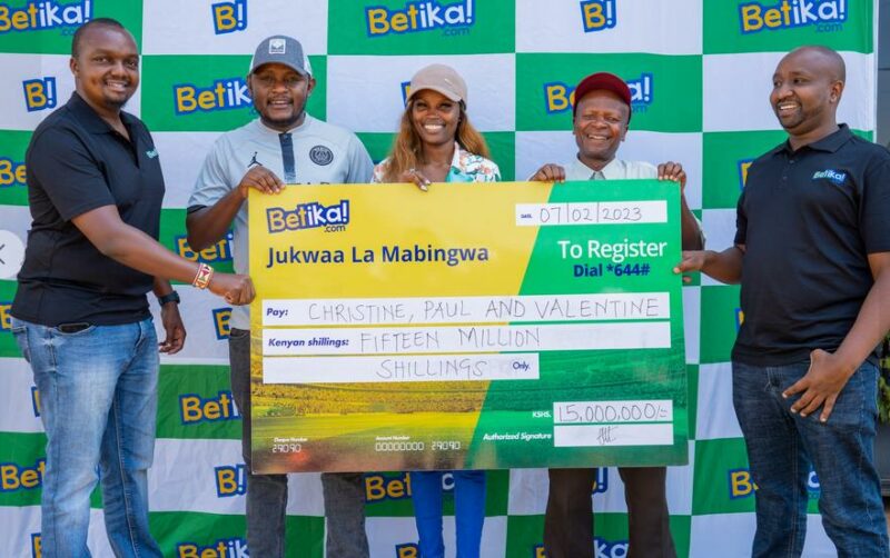 Congratulations, here are the names and photos of three winners of Ksh ...
