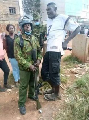 Photos of Bradley Marongo, the tallest man in Kenya who is 8.2 foot ...